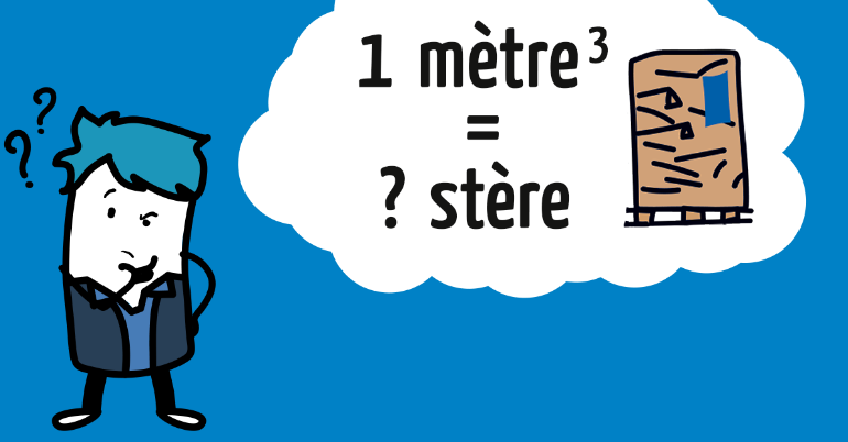 Mesures du bois de chauffage : Équivalent stère et m3 - Woodstock